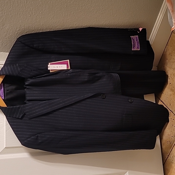 Laurenzo Uomo | Matching Sets | Italian Formal Boys Suite Navy Blue And ...